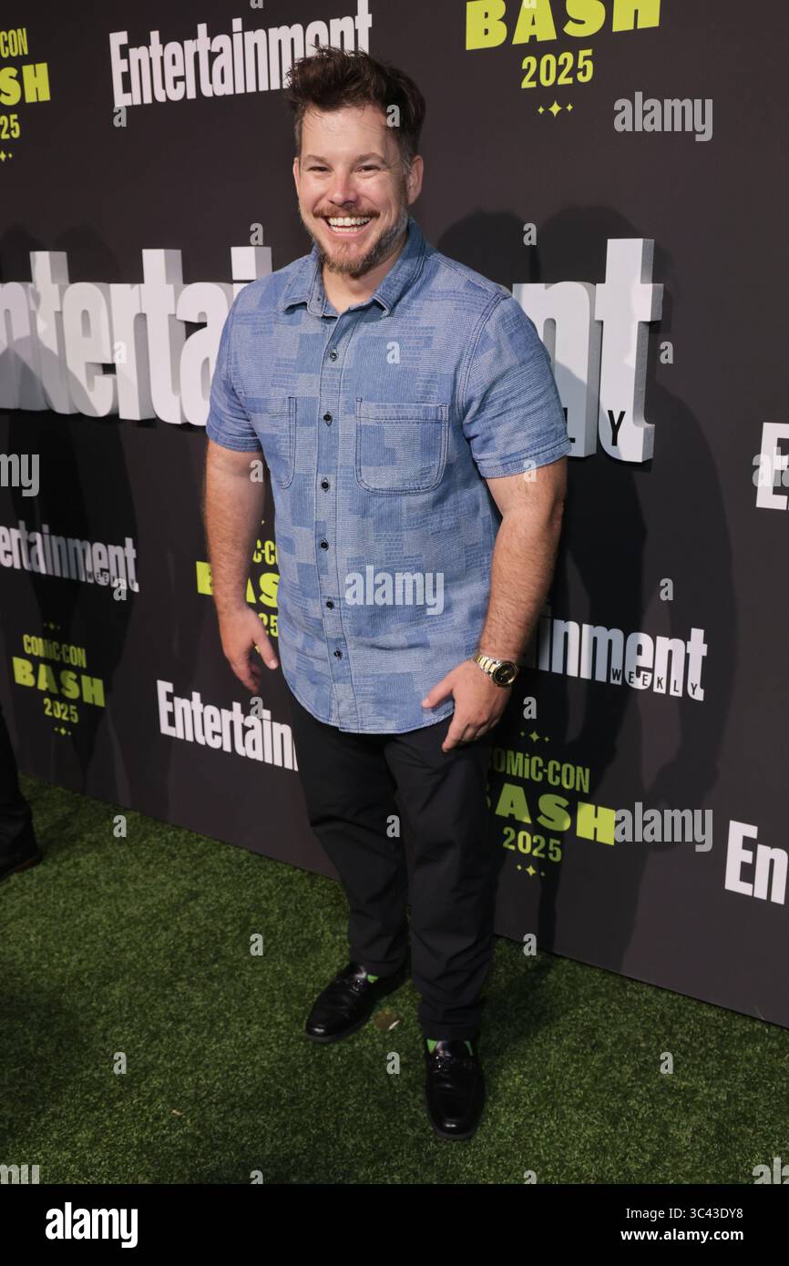 David Errigo Jr. attends Entertainment Weekly's Comic-Con Bash at FLOAT ...