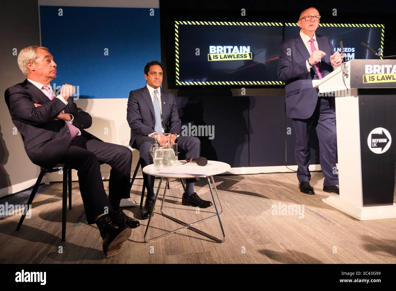 Colin sutton reform uk crime adviser hi-res stock photography and ...