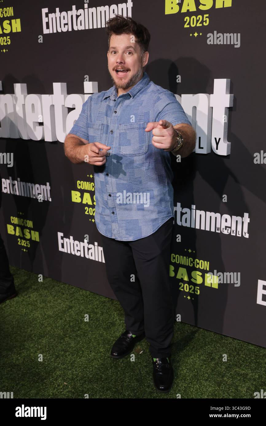 David Errigo Jr. attends Entertainment Weekly's Comic-Con Bash at FLOAT ...