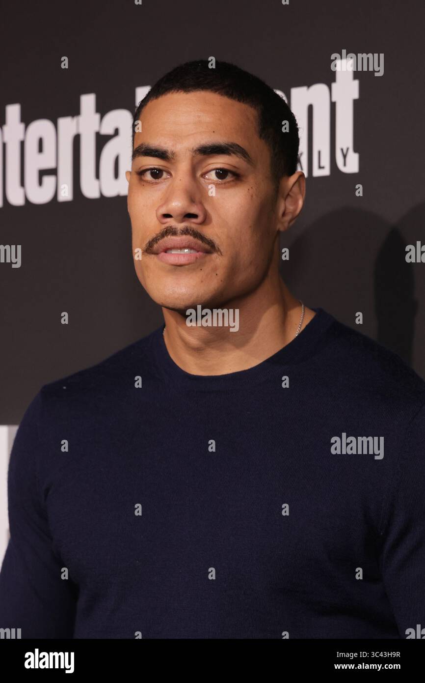 Dimitrius Schuster-Koloamatangi attends Entertainment Weekly's Comic ...