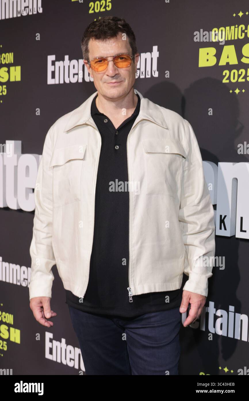 Nathan Fillion attends Entertainment Weekly's Comic-Con Bash at FLOAT ...