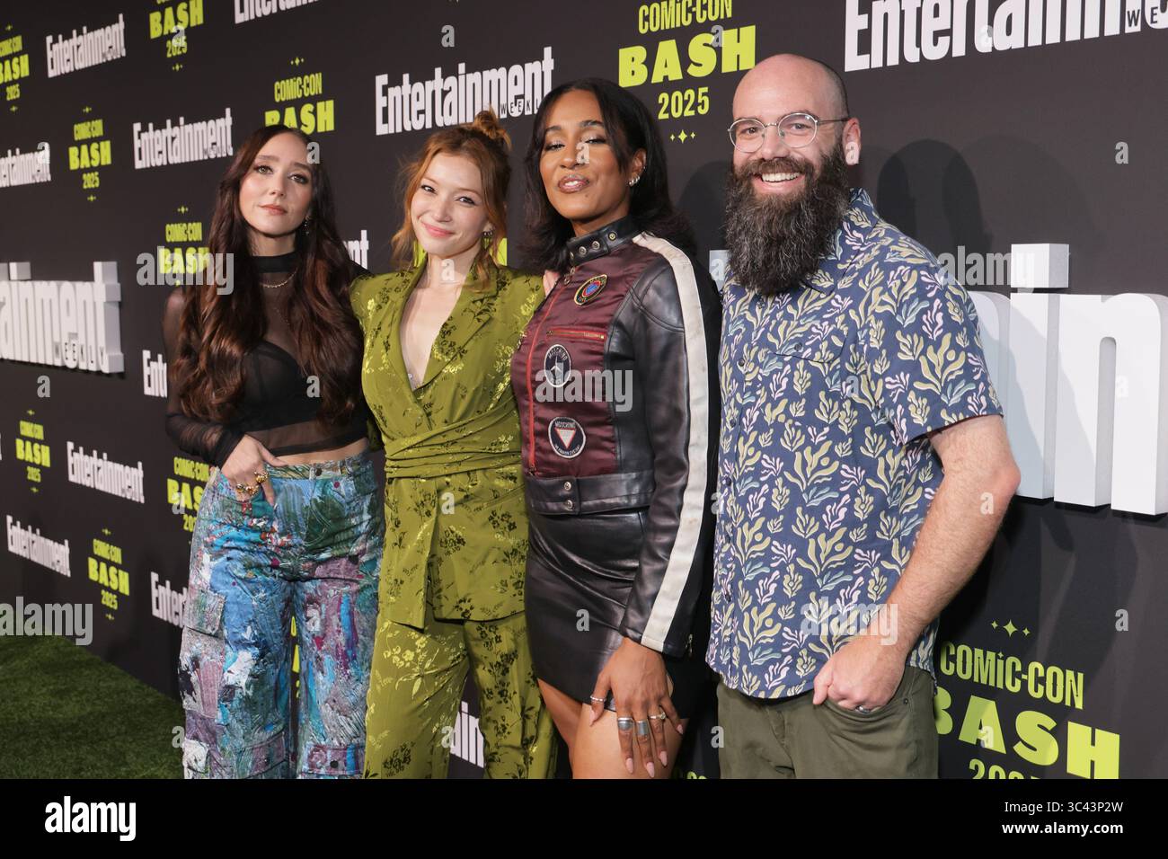 Patty Guggenheim, Saylor Bell Curda, Tiana Okoye, and Michael Jonathan ...