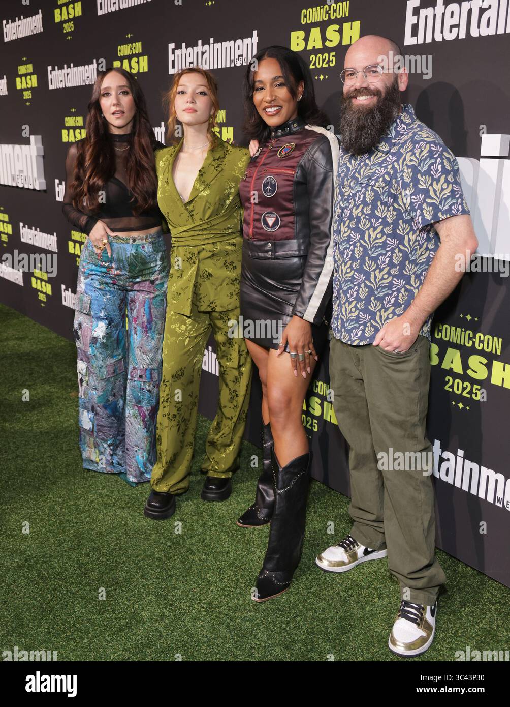 Patty Guggenheim, Saylor Bell Curda, Tiana Okoye, and Michael Jonathan ...