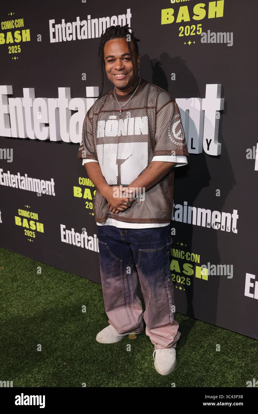 Zeno Robinson attends Entertainment Weekly's Comic-Con Bash at FLOAT at ...