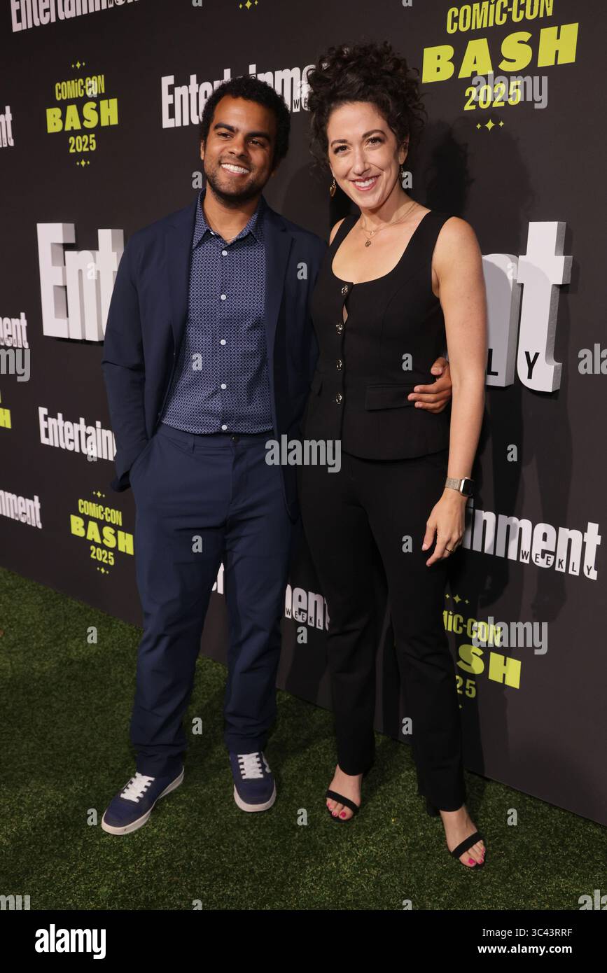 Isaac Robinson-Smith and Ronni Saxon attend Entertainment Weekly's ...