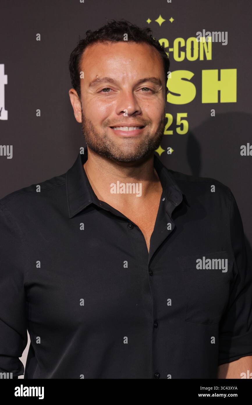 John Burr attends Entertainment Weekly's Comic-Con Bash at FLOAT at the ...