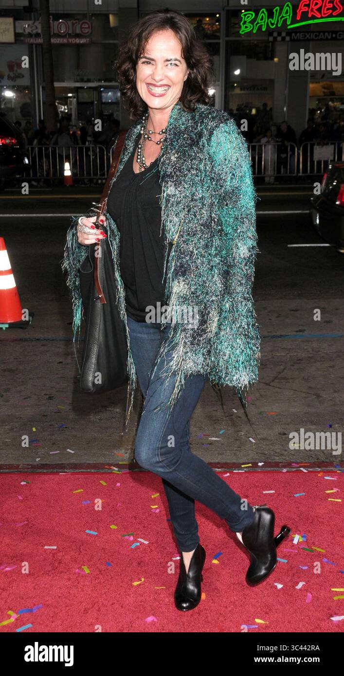 Michelle Johnson at the premiere of 'Jackass 3D' held at Grauman's ...