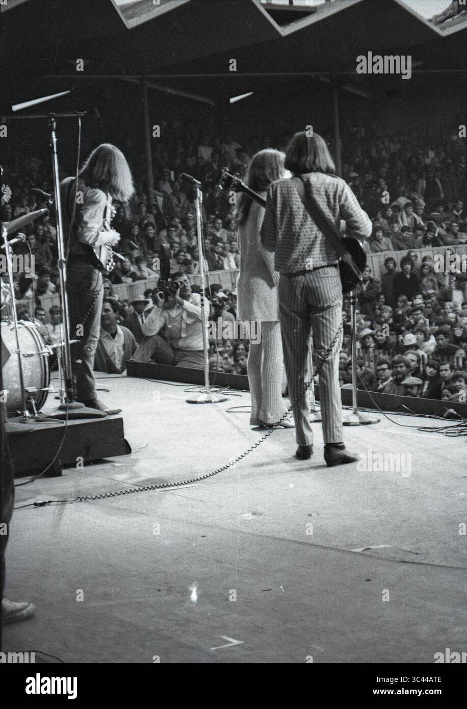 June 17, 1967, Monterey, California, USA: Janis Joplin and Big Brother ...