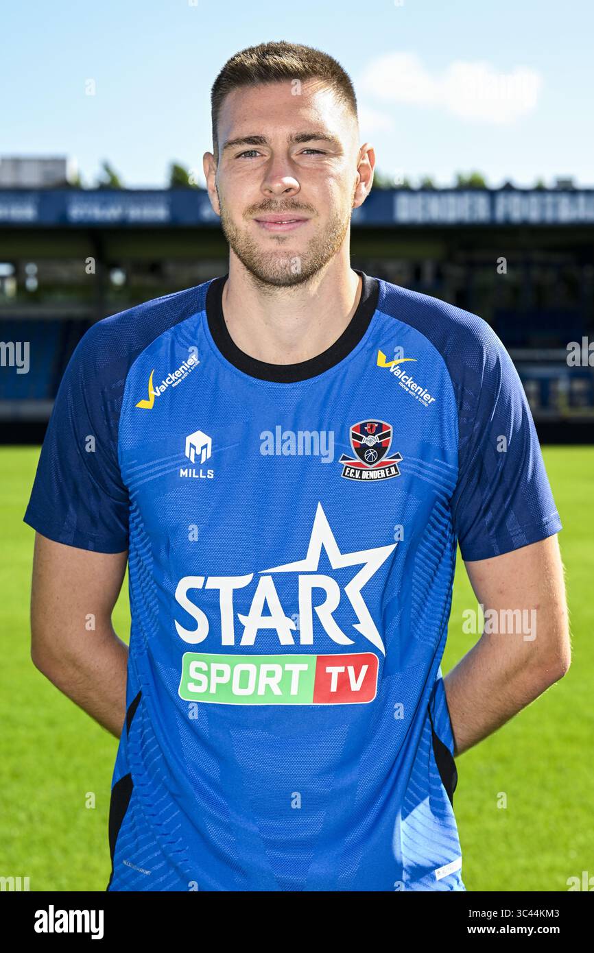 Dender's Aurelien Scheidler poses for a portrait picture at the 2025 ...