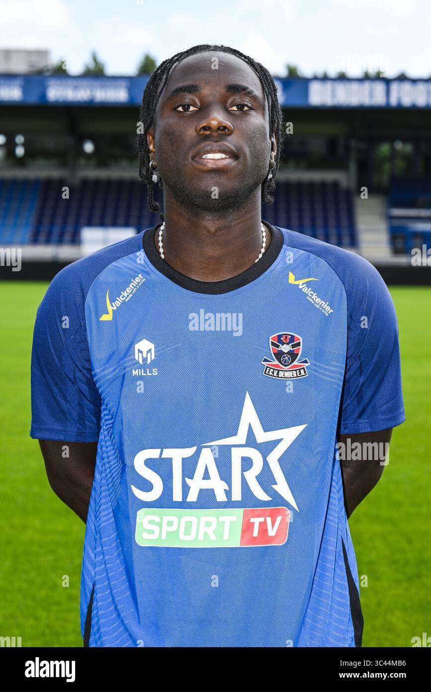 Dender's Jordan Kadiri poses for a portrait picture at the 2025-2026 ...