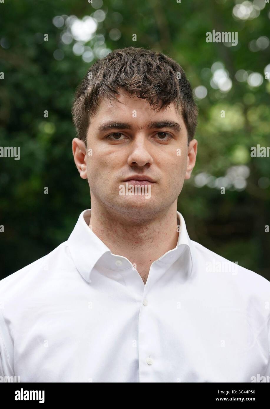 Gabriel Shemirani, outside Oakwood House in Maidstone, Kent, for the ...