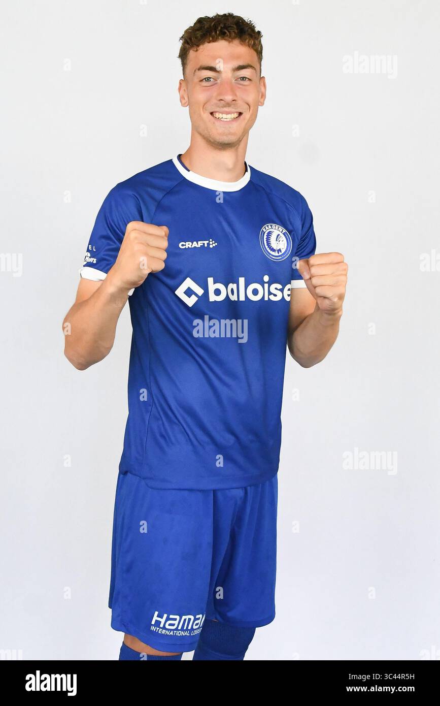 Gent's Mathias Delorge poses for a portrait picture at the 2025-2026 ...
