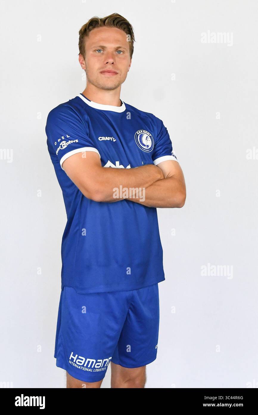 Gent's Matisse Samoise poses for a portrait picture at the 2025-2026 ...