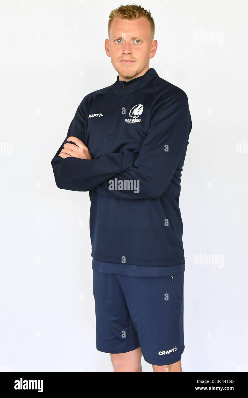 Gent, Belgium. 23rd July, 2025. Nicolas Still poses for a portrait ...