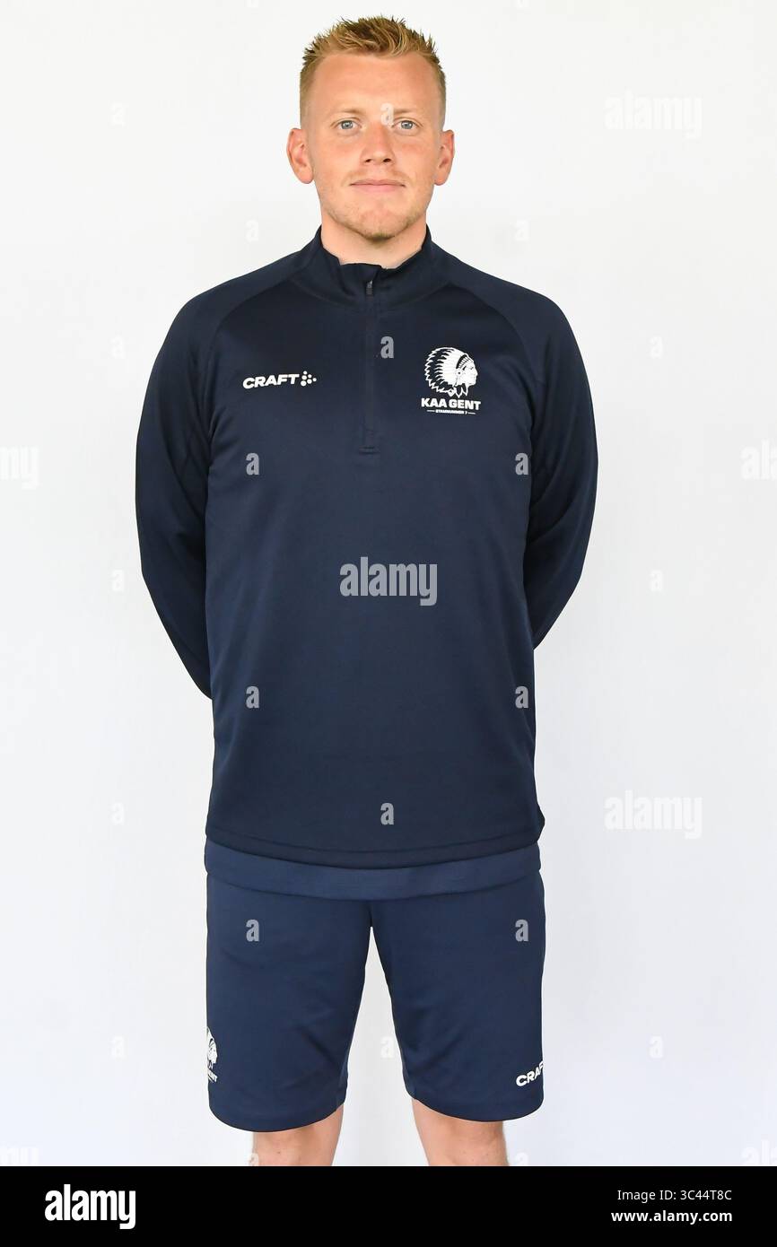 Gent, Belgium. 23rd July, 2025. Nicolas Still poses for a portrait ...