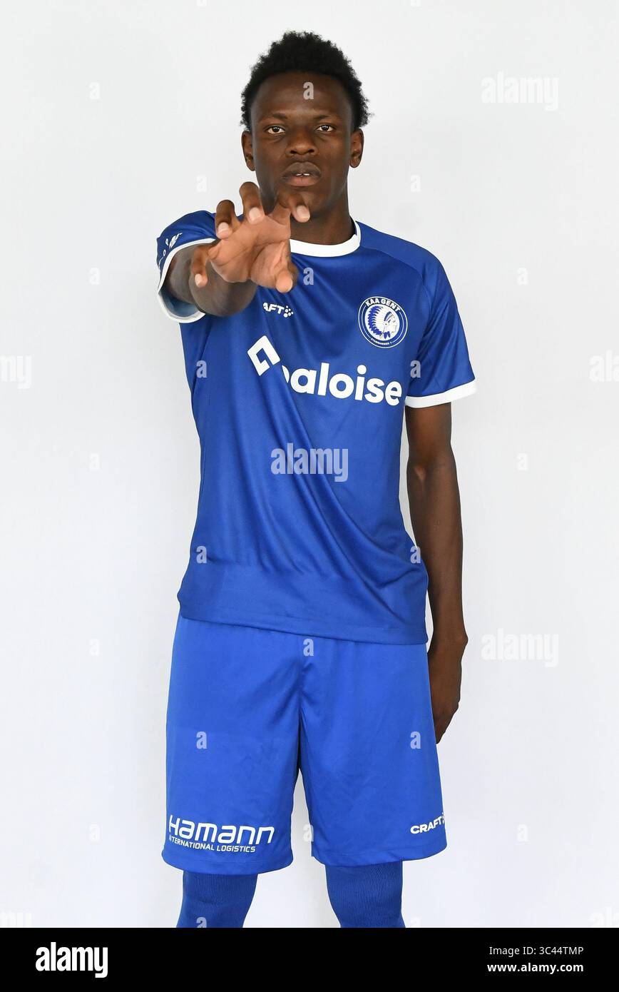Gent's Hyllarion Goore poses for a portrait picture at the 2025-2026 ...