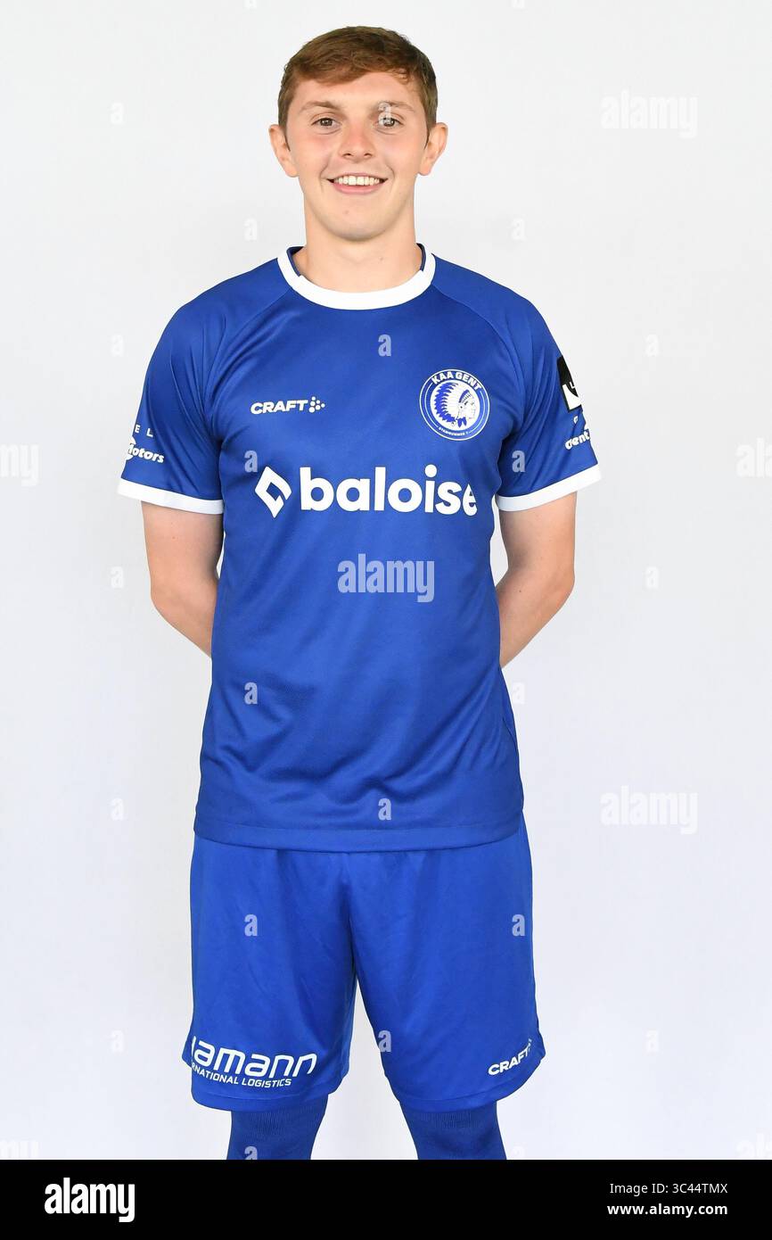 Gent's Max Dean poses for a portrait picture at the 2025-2026 season ...