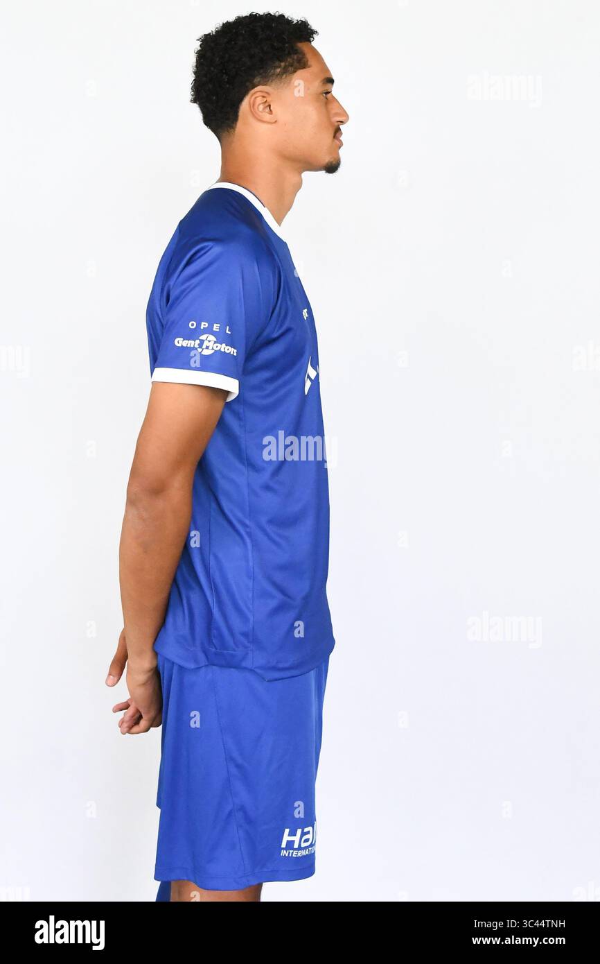 Gent's Aime Omgba poses for a portrait picture at the 2025-2026 season ...
