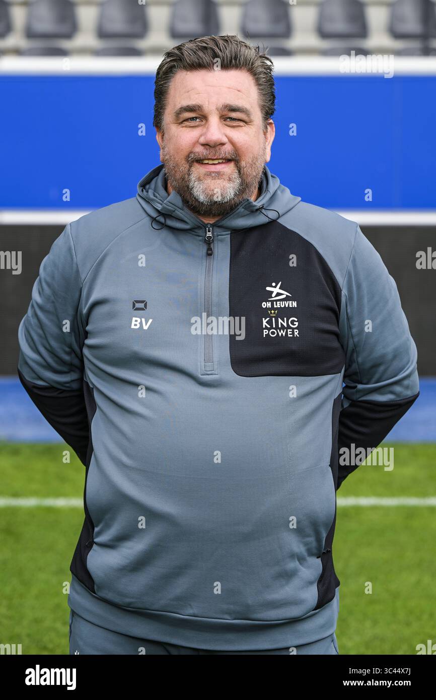 OHL's keeper coach Bram Verbist poses for a portrait picture at the ...