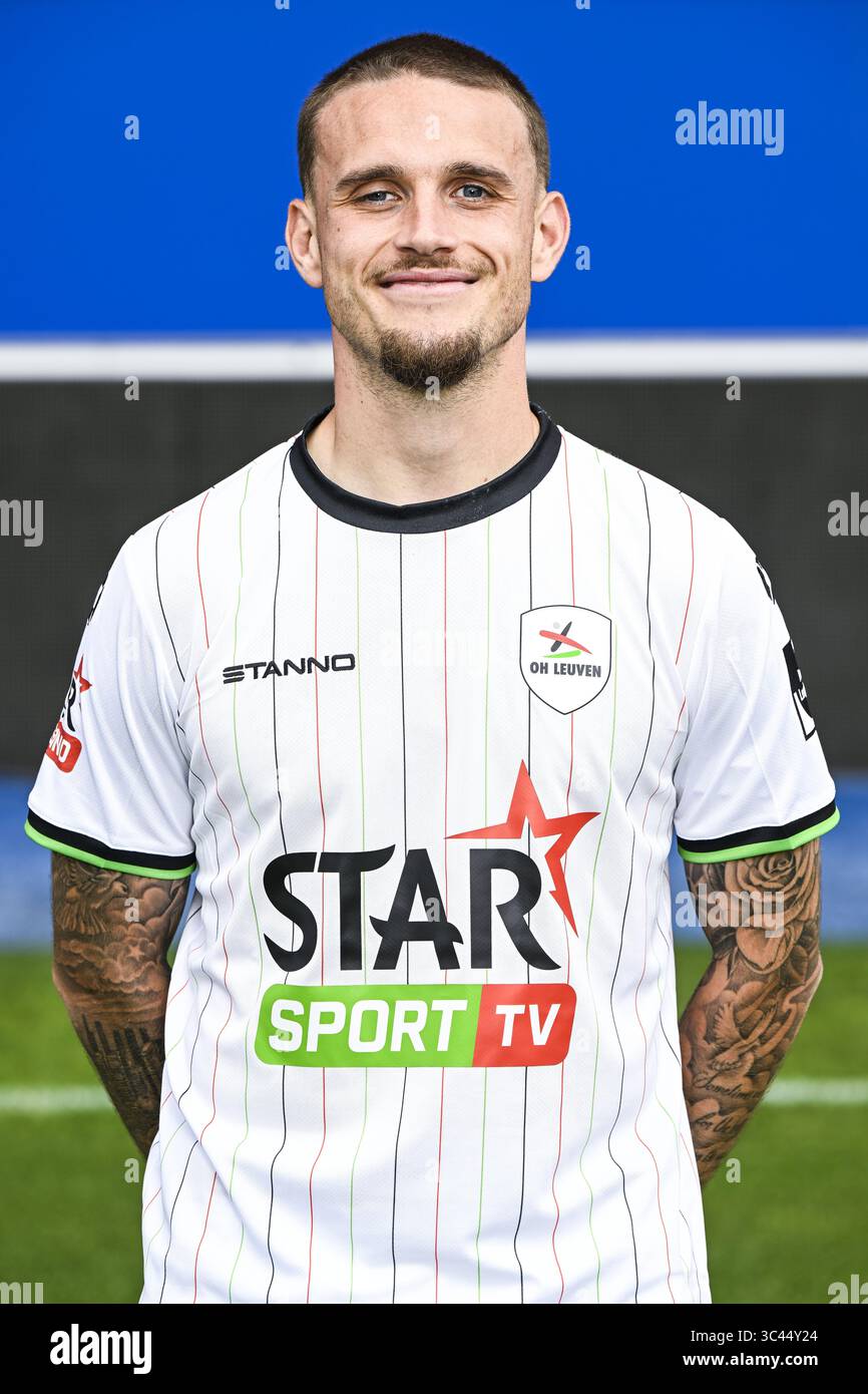 OHL's Thibaud Verlinden poses for a portrait picture at the 2025-2026 ...