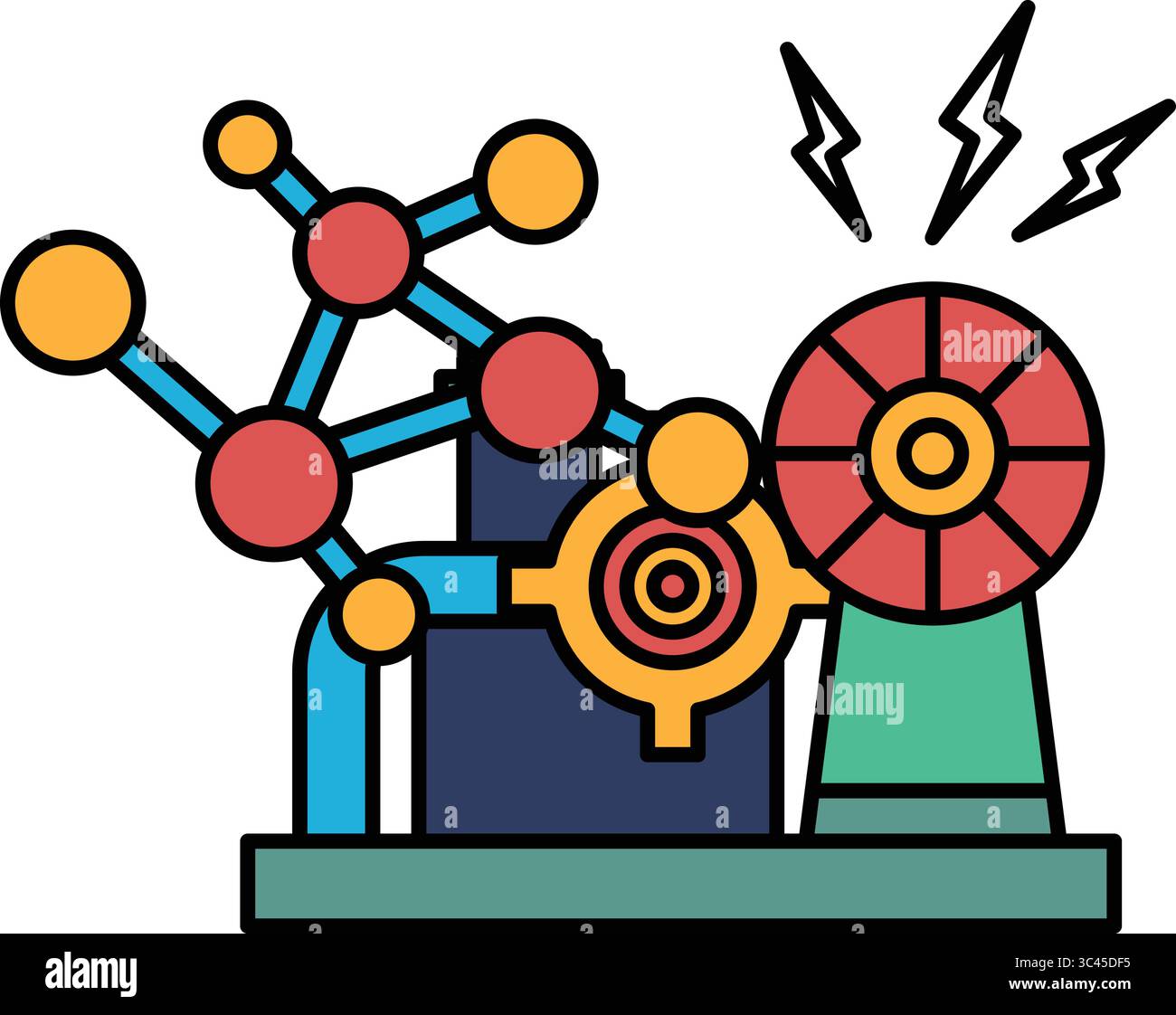 Man made circles Stock Vector Images - Alamy