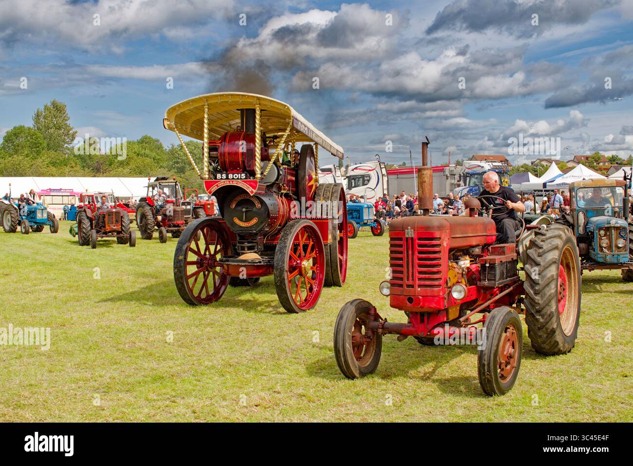Nairn Agricultural Show Moray Scotland July 2025 a sunny day and the ...