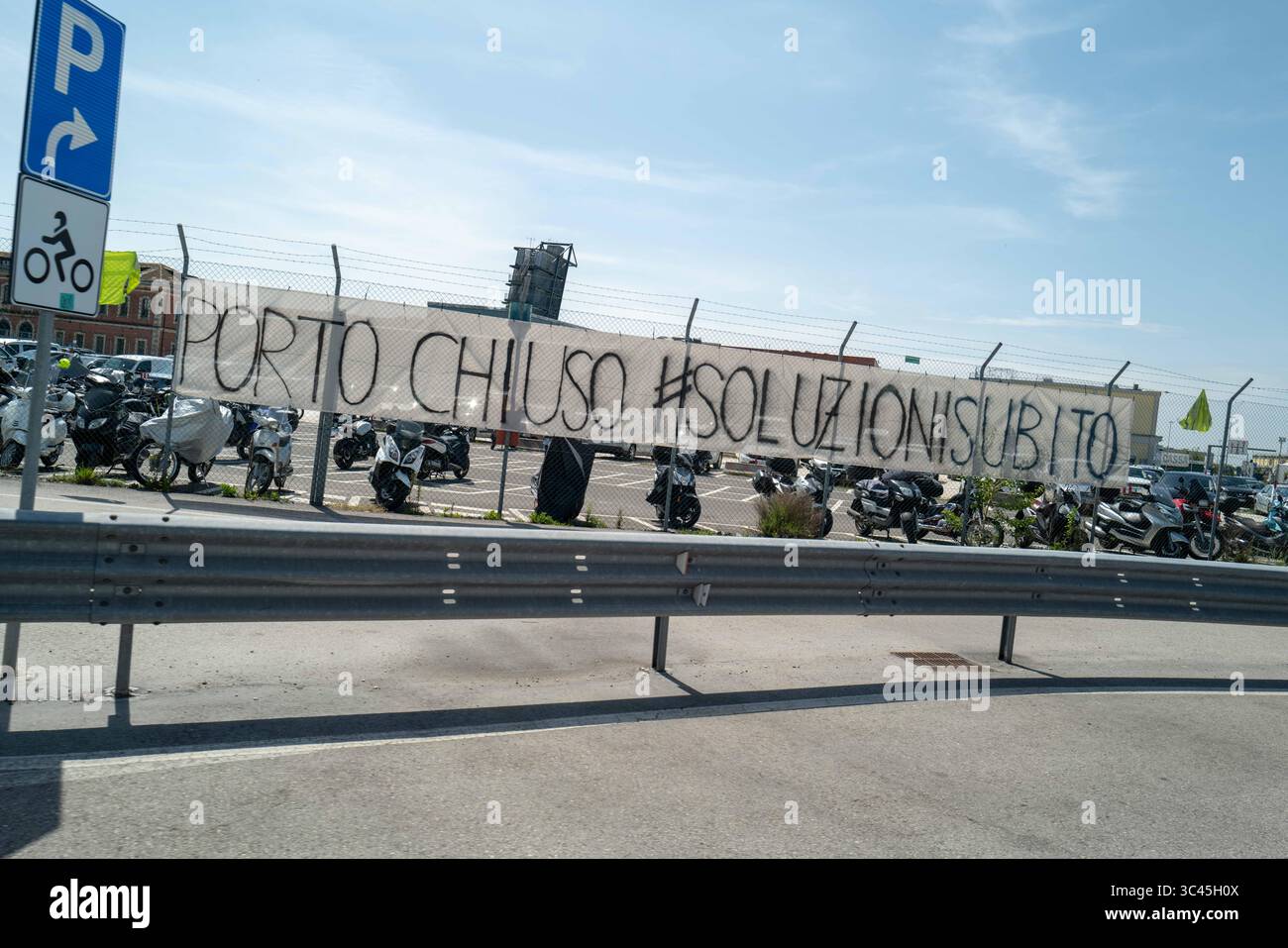 April 28, 2021: Venice during Covid19 lockdown, Italy, Europe, porto ...