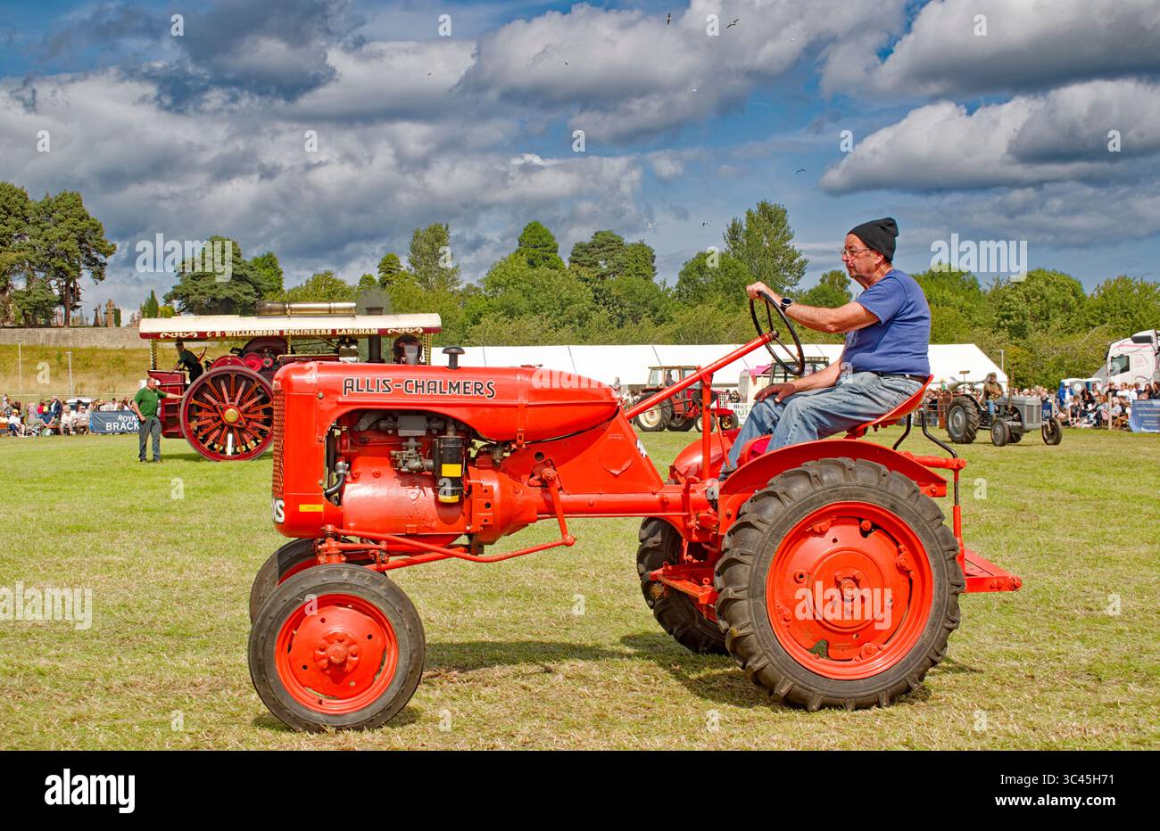 Nairn Agricultural Show Moray Scotland July 2025 sunshine and a vintage ...
