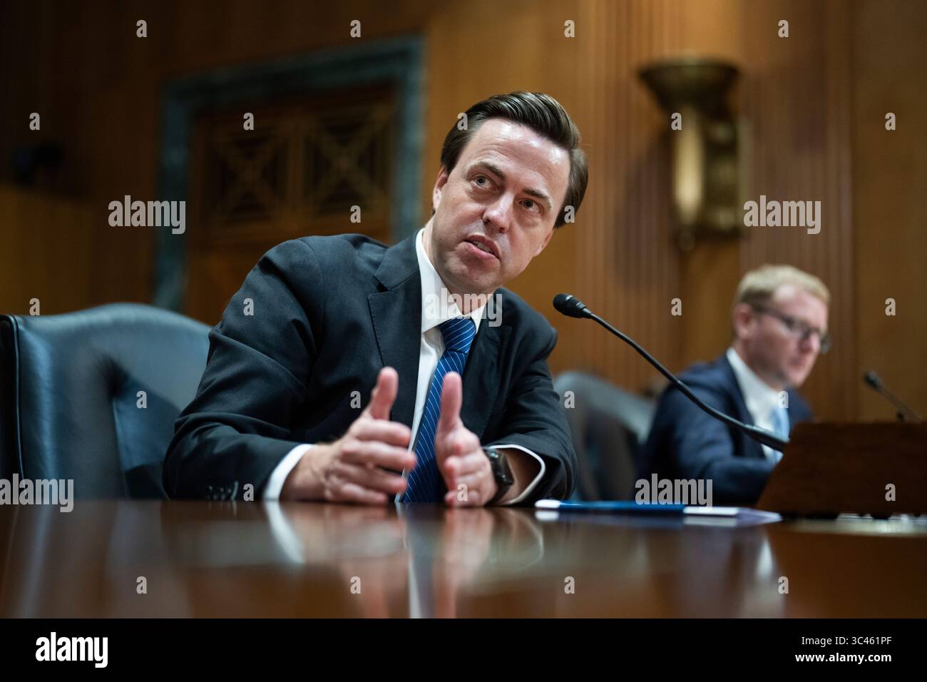 UNITED STATES - JULY 22: Jonathan McKernan, nominee to be ...