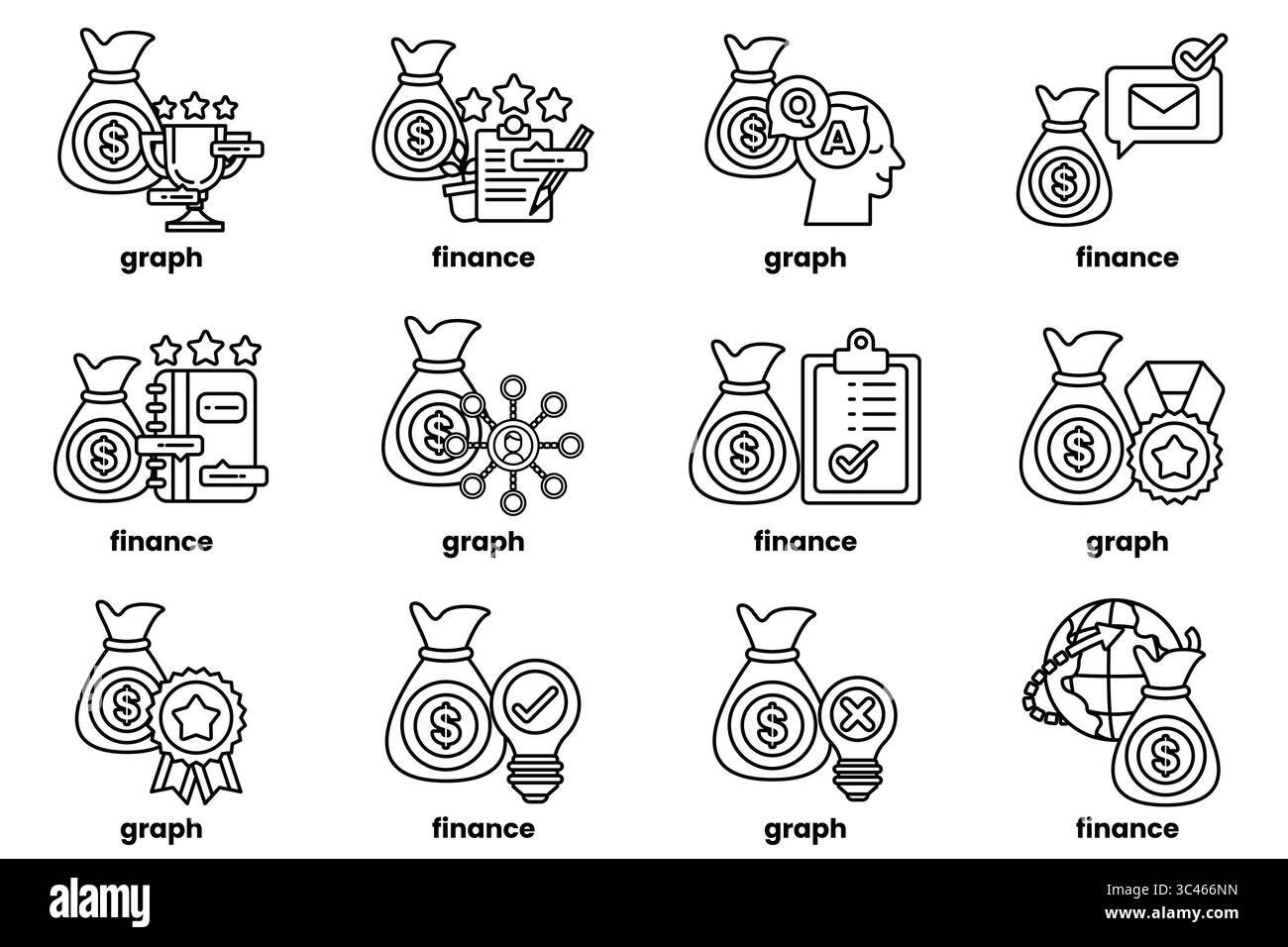Grid graphs Black and White Stock Photos & Images - Alamy