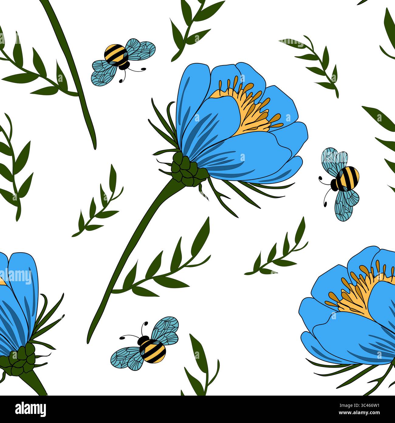 Blooming wings Stock Vector Images - Alamy