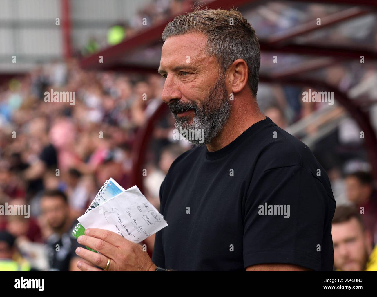 Heart of Midlothian manager Derek McInnes before the pre-season ...