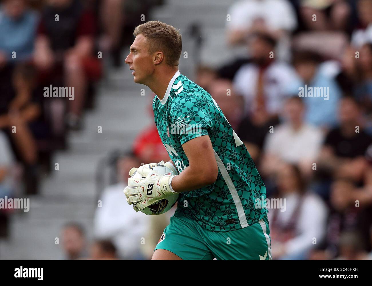 Sunderland goalkeeper Simon Moore during the pre-season friendly match ...