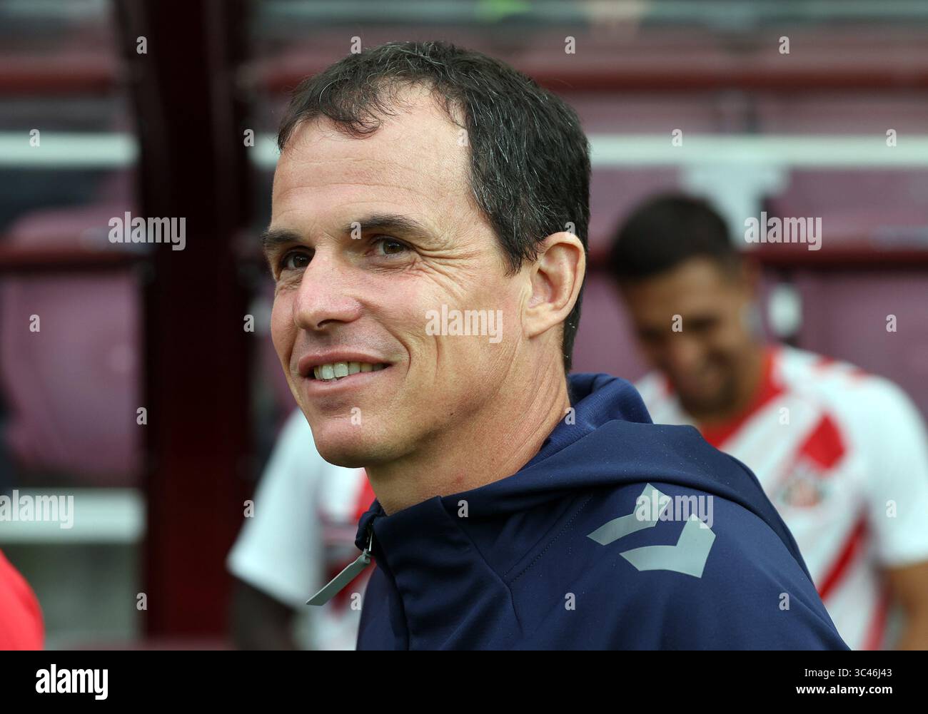 Sunderland manager Regis Le Bris before the pre-season friendly match ...