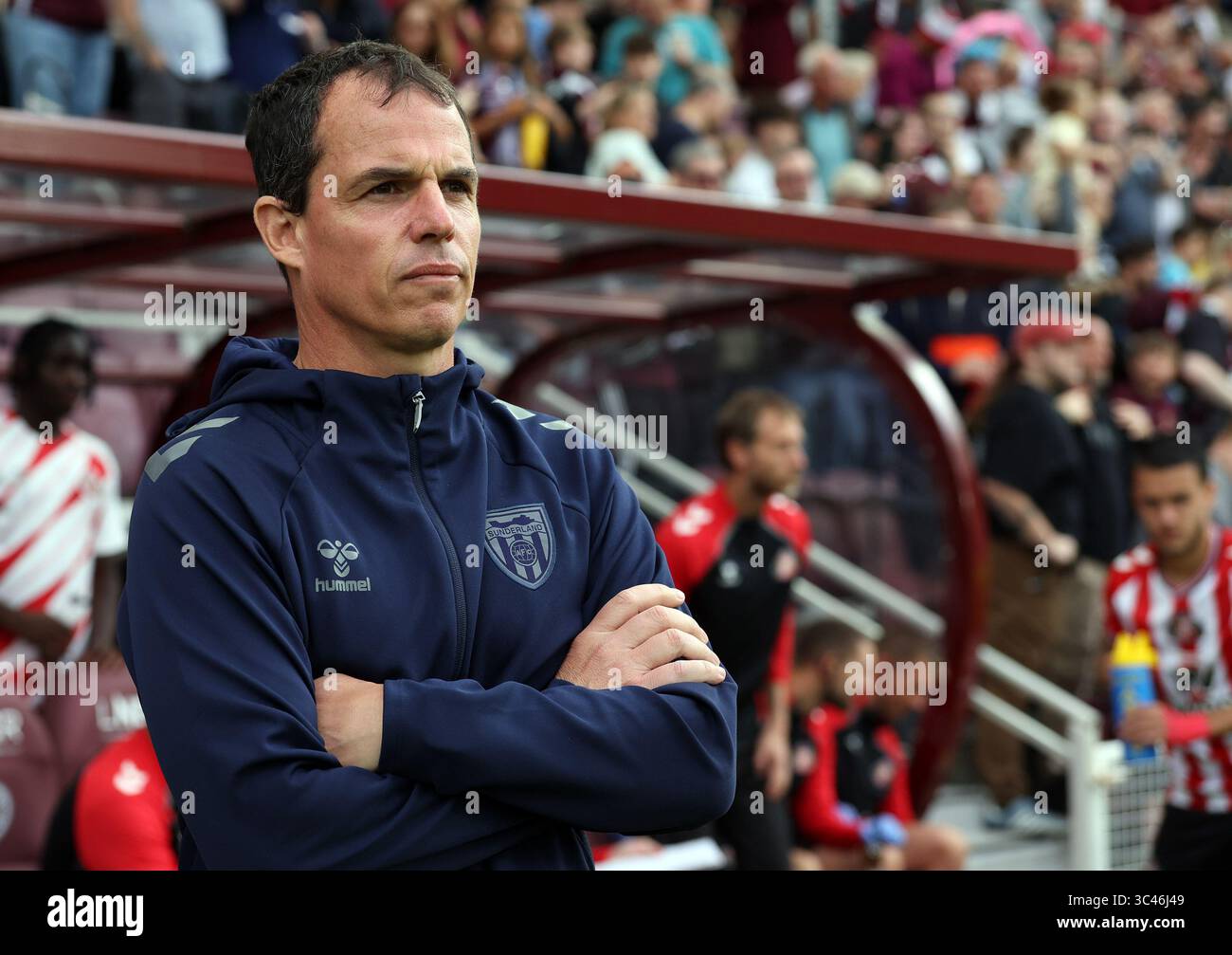 Sunderland manager Regis Le Bris before the pre-season friendly match ...