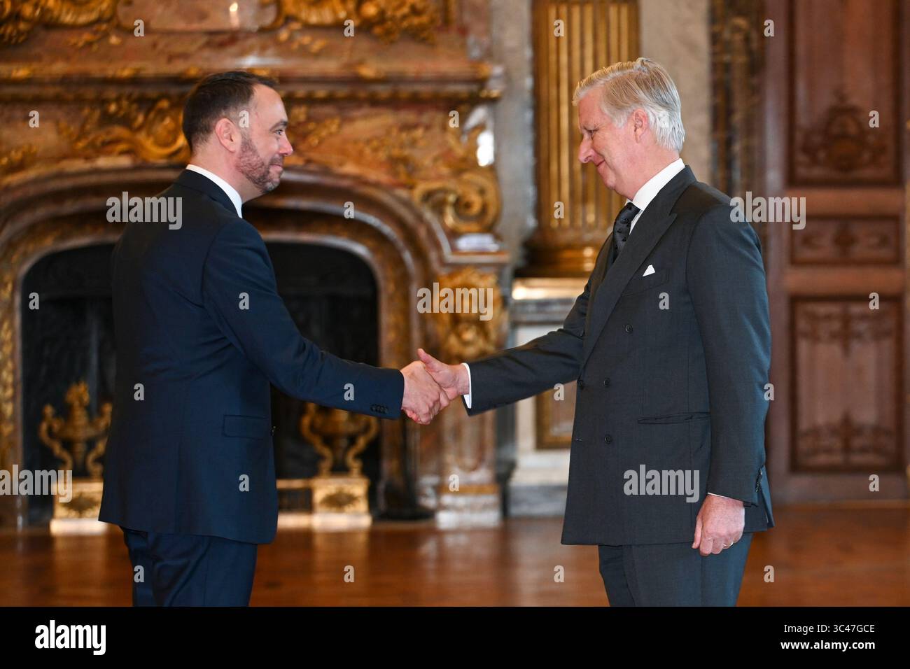 Brussels, Belgium. 03 february 2025 Swearing-in of the new government ...