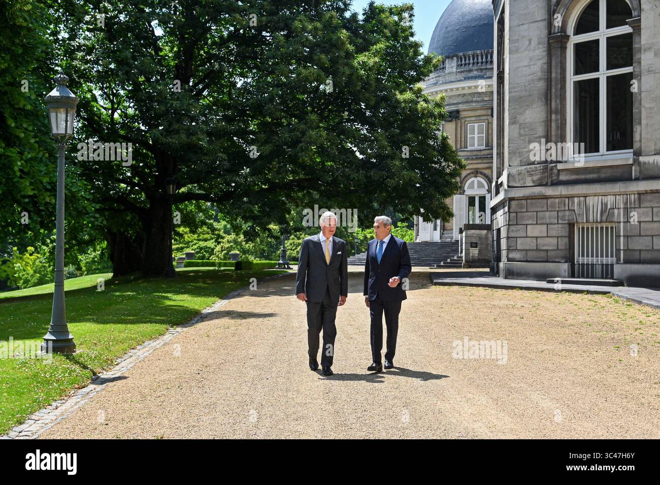 Brussels, Belgium. 12 June 2025 : His Majesty King Philippe receives ...