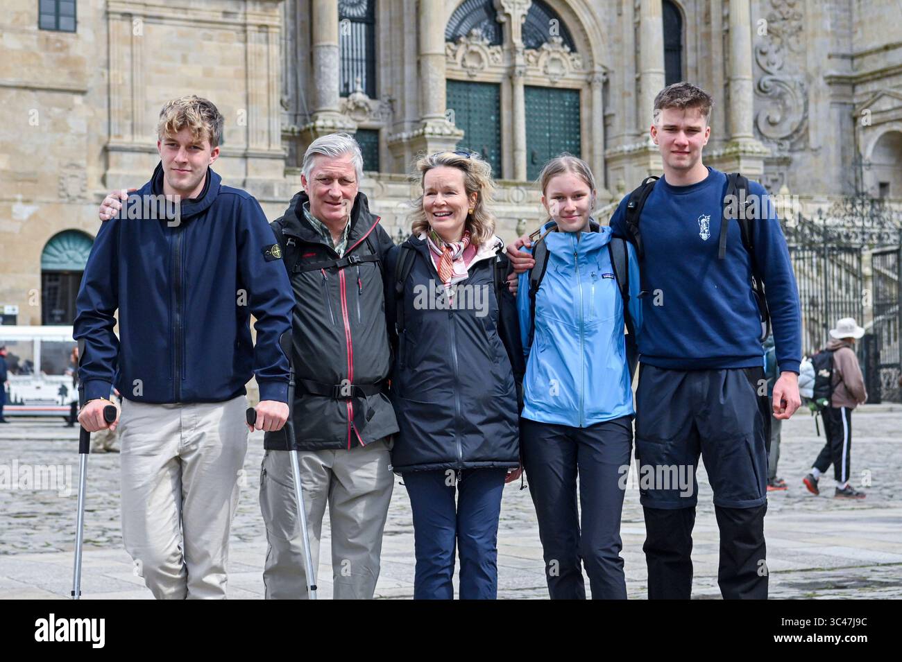 Santiago de Compostela, Spain. 16/04/2025 : For several years now, King ...