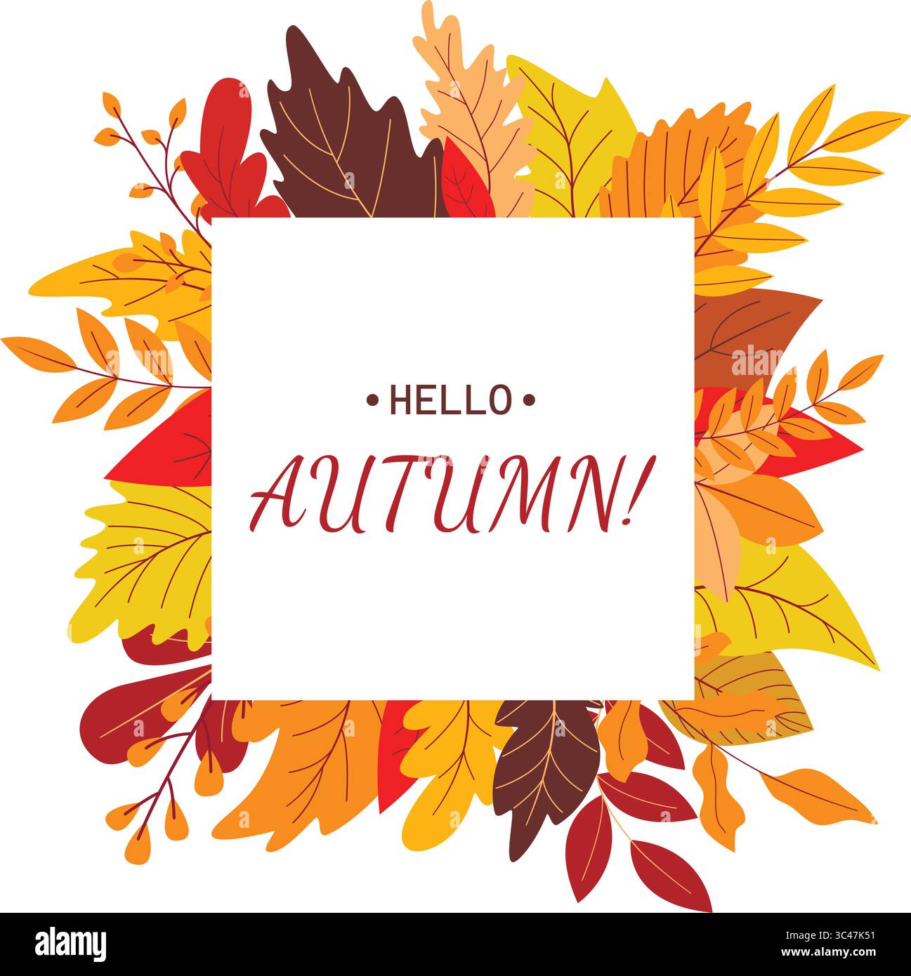 Dry leaf in shape Stock Vector Images - Alamy