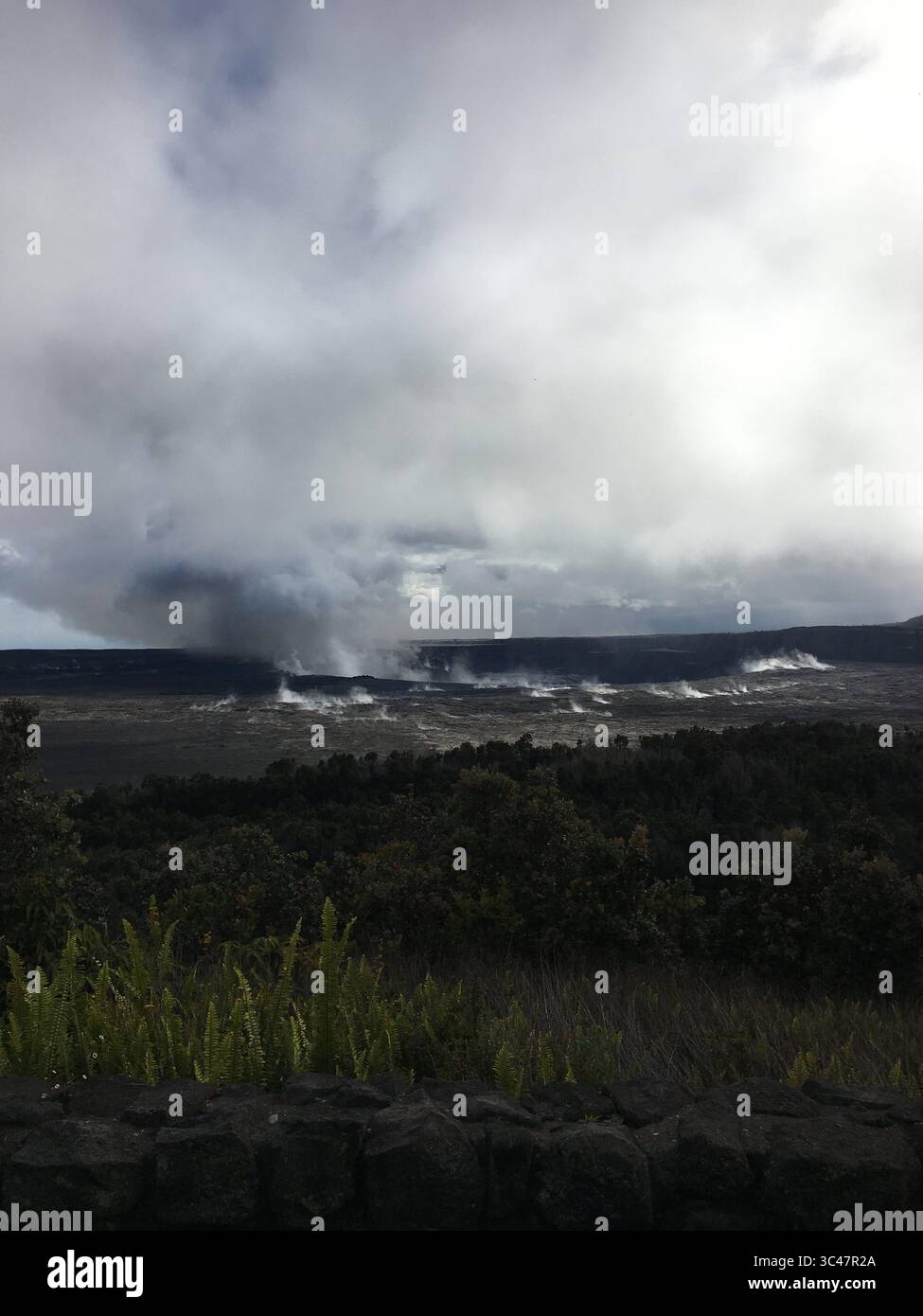 Steam explosion 2018 and crater hi-res stock photography and images - Alamy