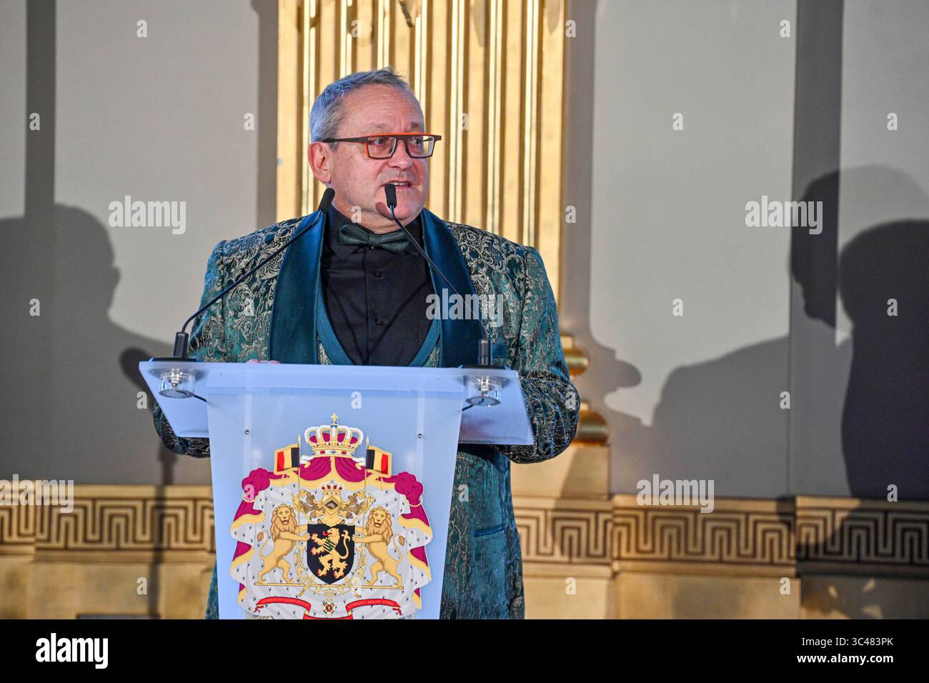 Brussels, Belgium. 01 October 2024 : His Majesty King Philippe presents ...