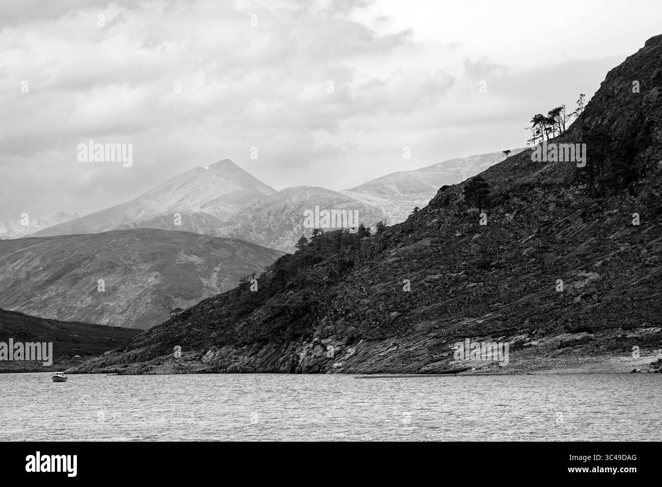 Loch Monar is a freshwater loch situated at the head of Glen ...