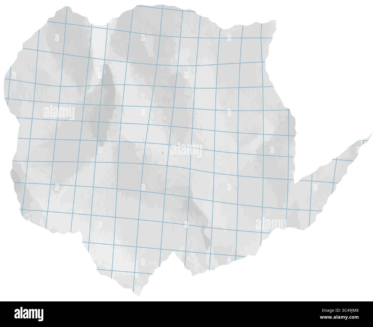 Crumpled comic bubble Cut Out Stock Images & Pictures - Alamy
