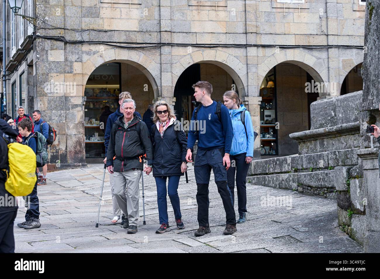 Santiago de Compostela, Spain. 16/04/2025 : For several years now, King ...