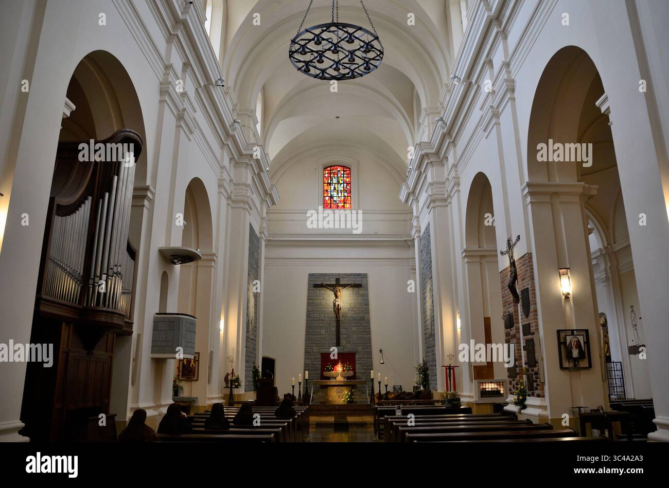 Convent of the franciscan sisters servants of the cross hi-res stock ...