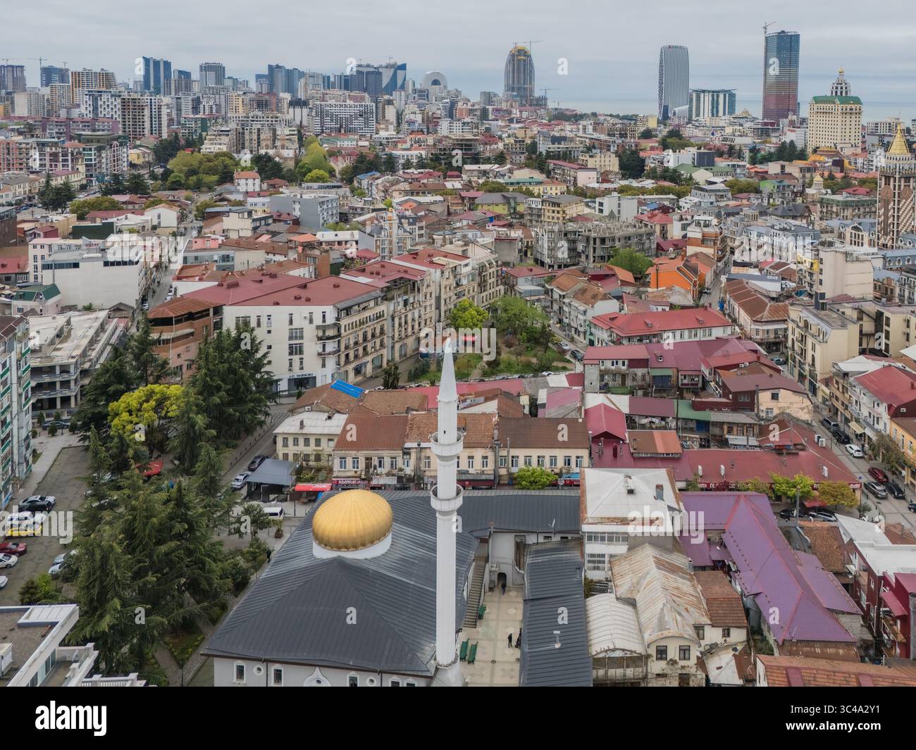 Aerial rising view batumi georgia hi-res stock photography and images ...