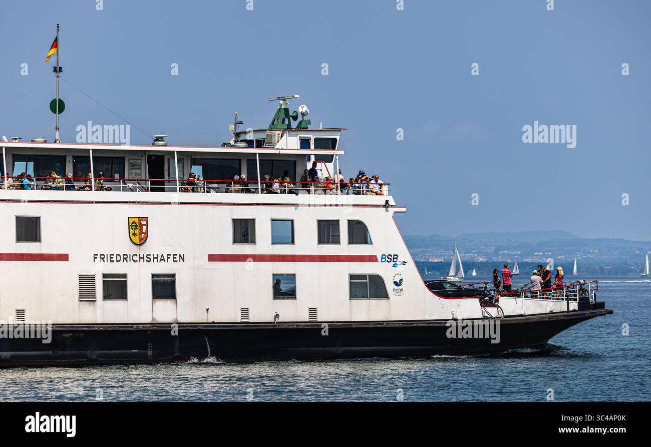Romanshorn, Switzerland, 9th Jun 2025: The Lake Constance ferry ...