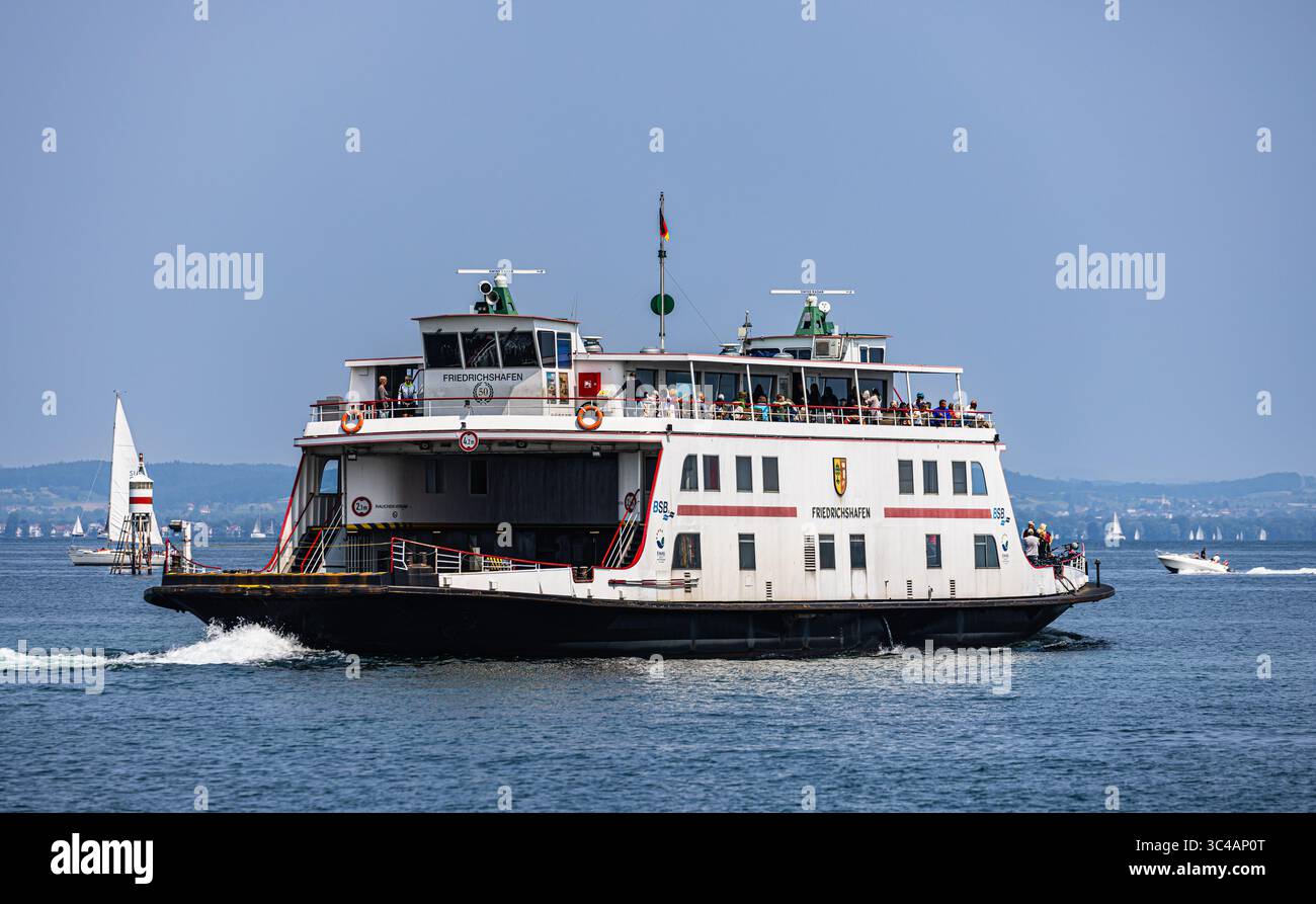 Romanshorn, Switzerland, 9th Jun 2025: The Lake Constance ferry ...
