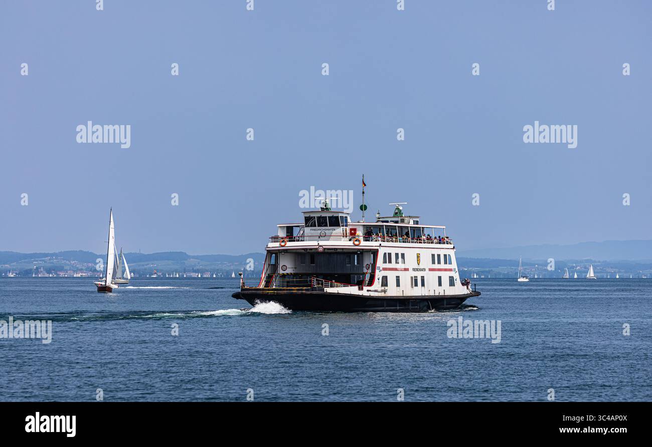 Romanshorn, Switzerland, 9th Jun 2025: The Lake Constance ferry ...