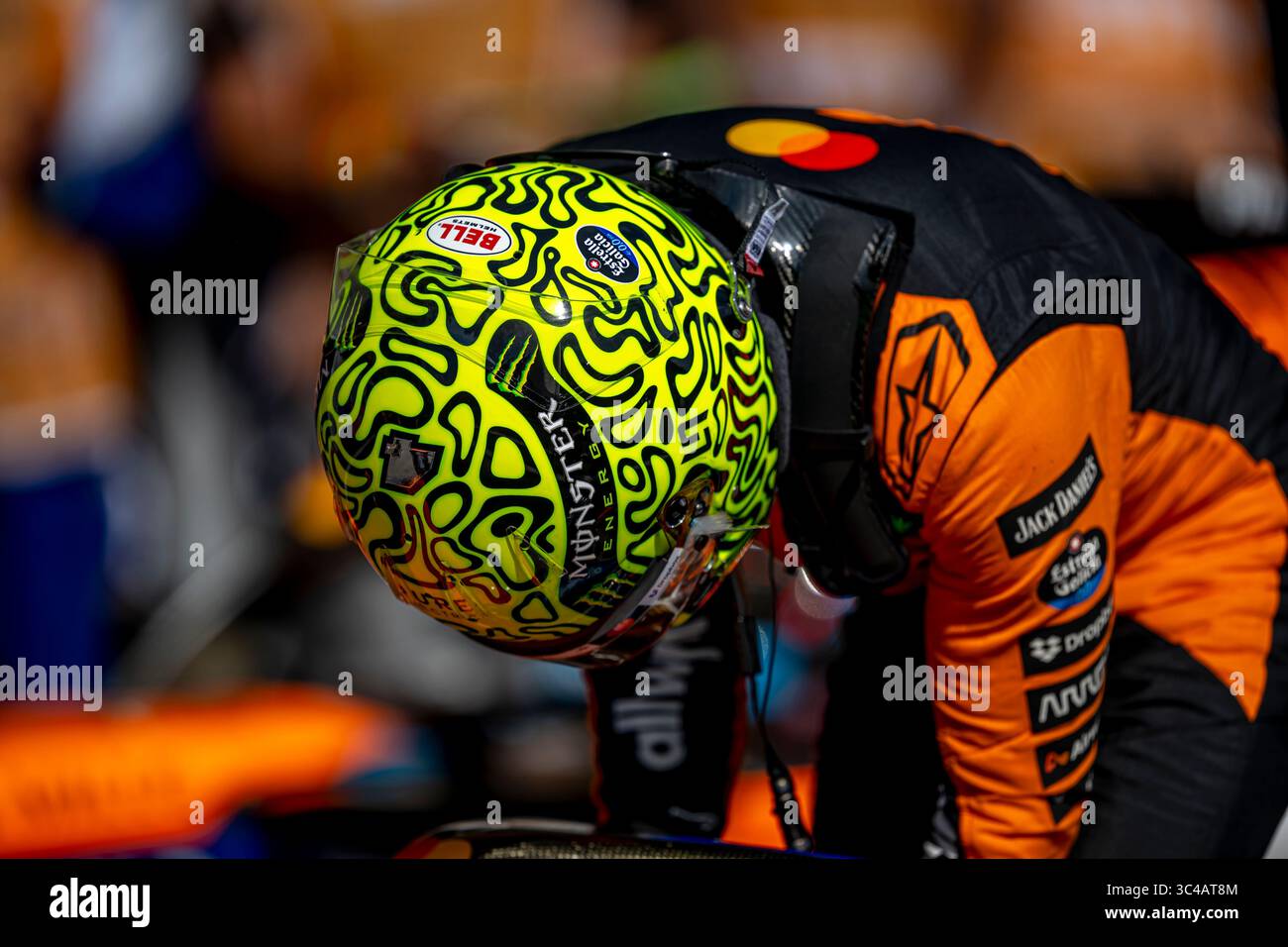 Lando norris 2025 belgian grand prix hi-res stock photography and ...